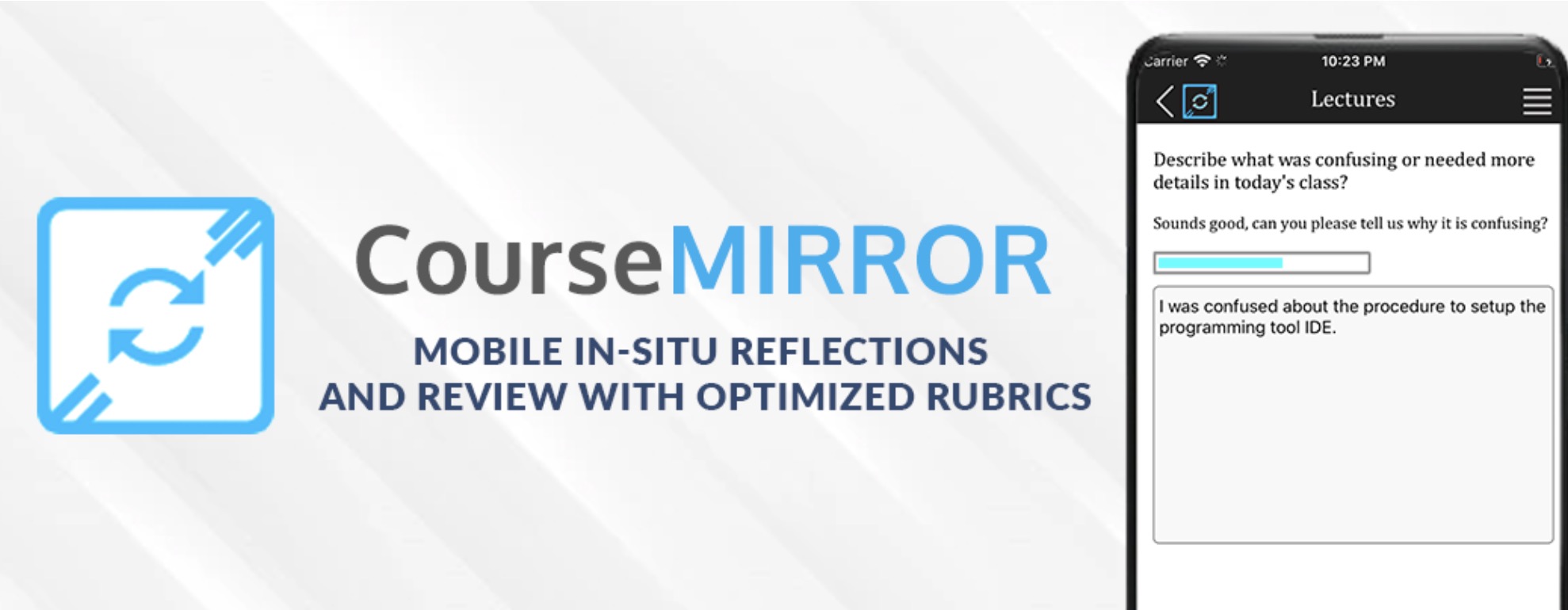 CourseMIRROR [NSF] | PETAL
